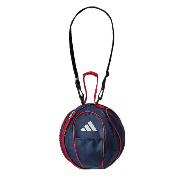 ■カラー：NV/RD■サイズ：幅/23cm、高さ/23cm、奥行/23cm■素材：ポリエステル■原産国：ベトナム検索ワード：ボール入れ ボールケース ボールバッグ