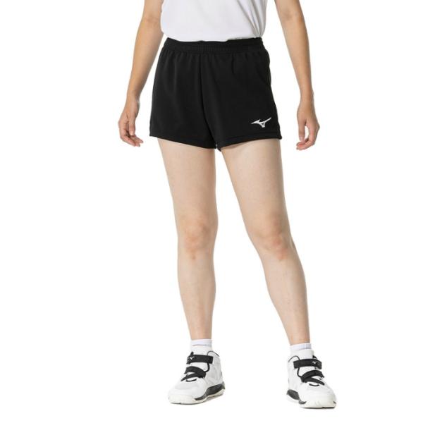 スタンダードフィットでヒップに適度なゆとりがあるシルエットです。従来品（V2MB8201）の後継品です。従来品よりも生地の伸び率を改良したウィメンズゲームパンツです。■カラー：09BK( ブラック )■サイズ ( cm ) ：S ( ウエス...