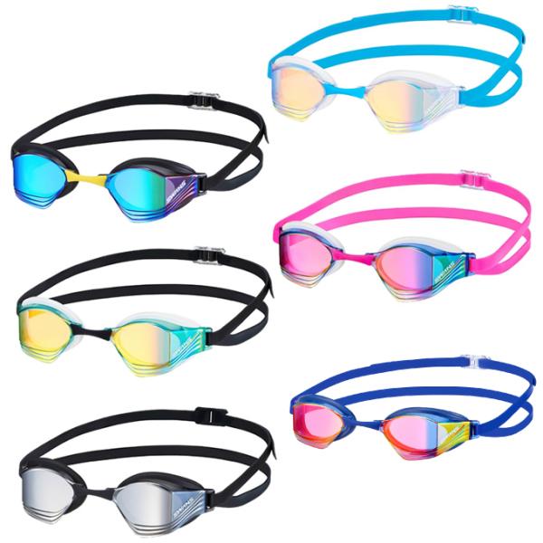 ■カラー：DSMSI、G／OR、DSMEM、NAVRU、COR、NAV/R■サイズ：幅/65、高さ/170、奥行/46■重量：25g■素材： アイカップ/ポリカーボネートベルト/エラストマー■原産国：日本■特徴：泳ぎに無限のエナジーを。新世...