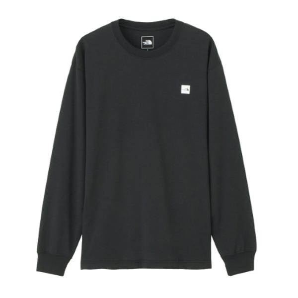 速乾性のあるリサイクルポリエステルと風合いのよいコットンを混紡した、ニット素材の長そでTシャツ。コットンライクな生地で、しなやかな着心地です。■カラー：K( ブラック )■サイズ：S ( 着丈/66cm、身幅/51cm、肩幅/47cm、袖丈...
