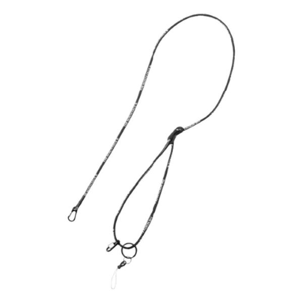 THE NORTH FACEをジャガードで表現したランヤード。■カラー：K( ブラック )■機能：長さ調整可能／ショルダーストラップとしても利用可能／キーリング／取り外し可能なストラップパーツ■特徴：・GREEN MATERIAL環境への負...