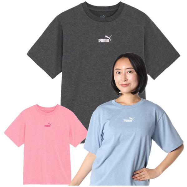 ■カラー：01(PUMA Black Heather)、26(Passionfruit Heather)、20■サイズ：S(すそ回り/94、ゆき/44、後ろ丈/64、胸囲/88)M(すそ回り/100、ゆき/45、後ろ丈/66、胸囲/94)L...