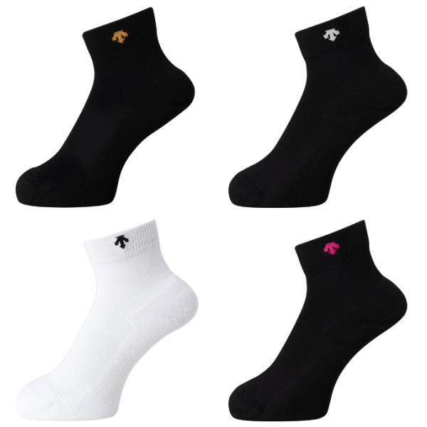 ベーシックな2足組ショートソックスです。抗菌防臭機能付き。カラーによりサイズ展開が異なります。製品のスピリットマークを変更しています。(旧品番：DVB-9435S2)【WBK、BWH、BGD】20-23/23-25/25-28【WMZ、BM...