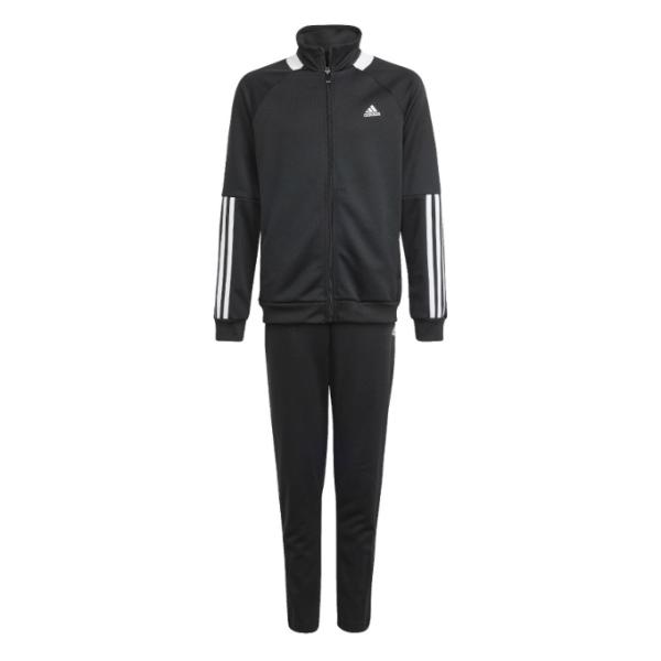 スリーストライプス、ウエストバンド、カフ付きの裾、開閉できるファスナーを装備したSerenoパンツ■カラー：BK ( IN0653 トップ：ブラック/ホワイト、ボトム：ブラック/ホワイト )■サイズ：130、140、150、160■サイズ：...