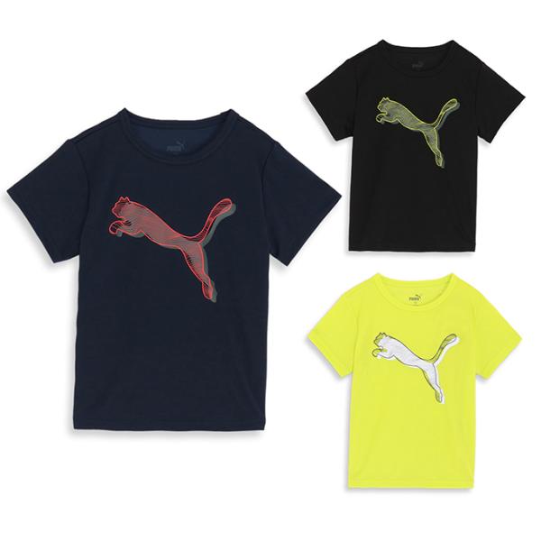 ■カラー：01（PUMA Black）、14（Club Navy）、39（Lime Pow）■サイズ：120（すそ周り/72cm、ゆき/28cm、後ろ丈/47cm、胸囲/74cm）130（すそ周り/76cm、ゆき/31cm、後ろ丈/50cm...