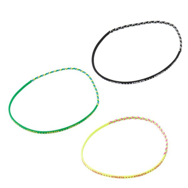 髪の毛をまとめ、快適にプレーすることができます。■カラー：20(YEL)、70(BLK)、33(GRN)■サイズ：外周約45cm■素材：ナイロン、天然ゴム検索ワード：soccer Soccer SOCCER サッカー ヘアバンド ヘアゴム ...