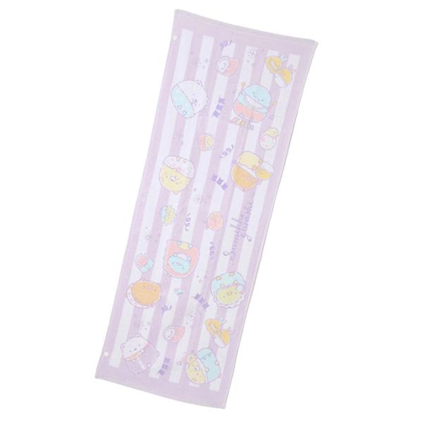 お子様が使いやすい丁度いいサイズのジュニアバスタオルです。綿100%なので肌触り柔らか、吸水率も満足な、使い勝手の良いタオルです。■カラー：すみっコぐらし■サイズ：約40×110cm※製品によって仕上りサイズに多少の誤差がありますのでご了承...