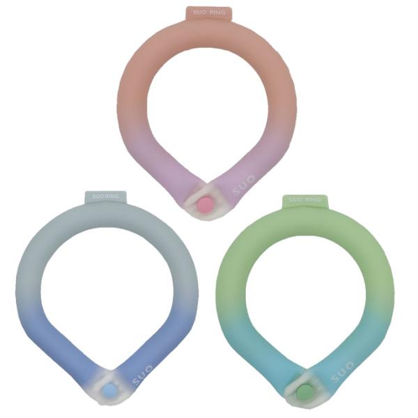 ■カラー：グリーン、ピンク、ブルー■サイズ：M■内周(cm)：28■重量：95±10g検索ワード：ペット 犬 猫 首輪 散歩 熱中症 保冷 SUO リング クールリング いぬ 冷却 首 首輪 4570171327368 4570171327...