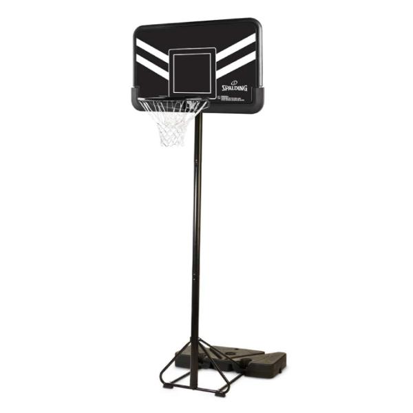 ■汚れや色褪せに強いプラスチック製ボードを採用した、組み立てが簡単なポータブルシステム。■ボード材質：プラスチック■ボードサイズ：約112×73cm■リング：STANDARD ( ぶら下がり禁止 )■リングの高さ：約228〜305cm■高さ...