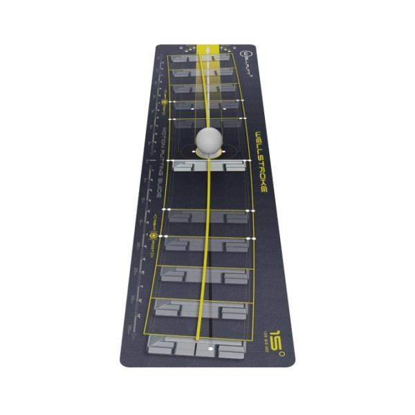 Wellstrokeは自身のパッティングを見直し、正しく修繕するためのトレーニングツールです。他製品同様、キャメロン・マコーミック氏監修のシンプルながらも高精度のデザインで、正しいボールとのコンタクト、タッチ、方向性が身につきます。また、使...