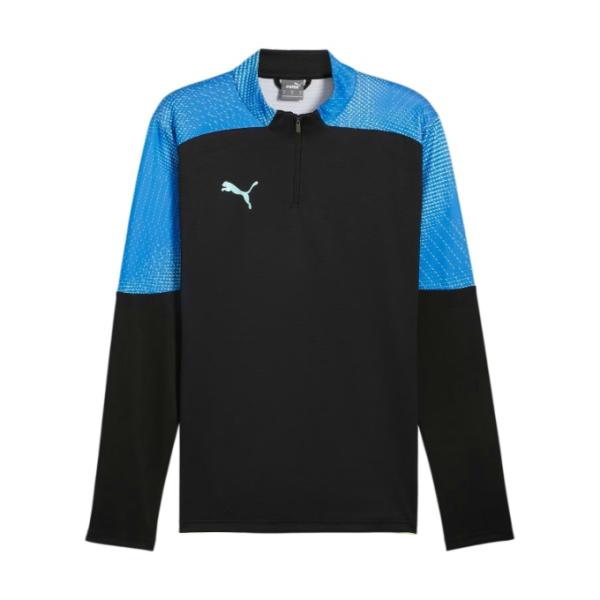 INDIVIDUALコレクションよりクォータージップトップが登場。■カラー：02 ( BK/GR ) ( PUMA Black-Fizzy Apple )■サイズ：S ( すそ周り/96cm、ゆき/87cm、後ろ丈/63cm、胸囲/98cm...