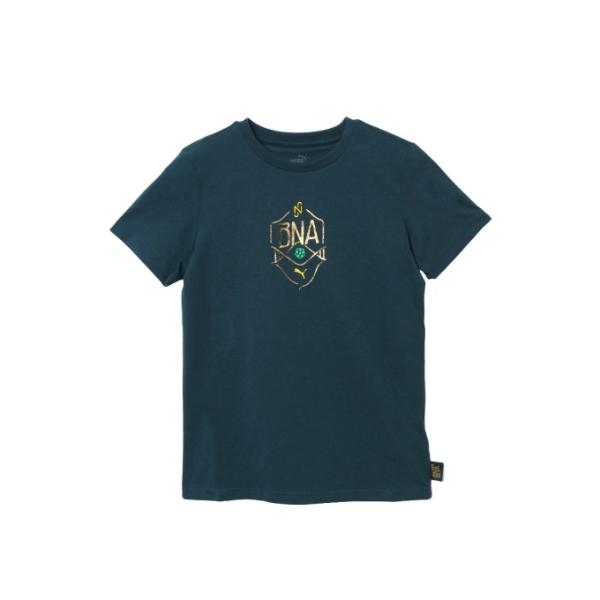 Neymar jr.(ネイマール)選手シグネイチャーモデル■カラー：10(BL/SA)■サイズ：128、140、152、164■素材：コットン100%■原産国：中国検索ワード：半袖Tシャツ 半そで Tシャツ ゲームシャツ サッカーシャツ プ...