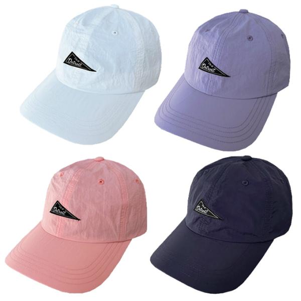 ■カラー：LAVENDER、NAVY、S.PINK、WHITE■サイズ：54cm■組成：ナイロン100%■原産国：中国■特徴：スベリに吸水速乾生地使用 / 撥水加工生地使用 / デオタグ / サイズ調整可能検索ワード：cap ぼうし キッズ