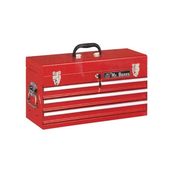 引出しはスムーズな開閉が可能なベアリングレール採用■サイズ：本体(mm)/幅533×奥行220×高さ287上部収納部分内寸(mm)/幅520×奥行201×高さ503段引出し部分内寸(mm)/幅504×奥行195×高さ45■重量：11.2kg...