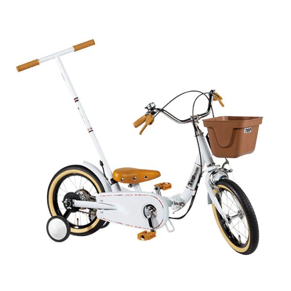 いきなり自転車は、「補助輪付き」からスタートできる幼児用自転車です。大人が楽な姿勢で、自転車を押す・進行方向をコントロールできる「かじとり式 押し手棒」を装備しています。自転車に乗り始めたばかりのお子さまと、近所や公園へお散歩をしながら練習...