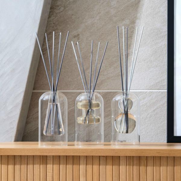 ■香りのバリエーション：クリアエアー ( CL )ラグジュリアスD ( LD ラグジュリアスデュー )Lアフタヌーン ( LA レイジーアフタヌーン )■サイズ：クリアエアー、Lアフタヌーン/80×80×147mm ( リード長さ/(約)3...