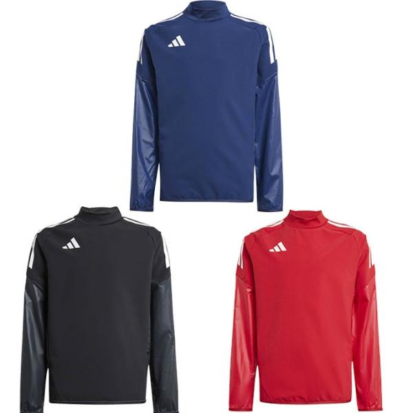 どんなコンディションであっても、準備万端でトレーニングに参加しよう。アイコニックなティロシリーズにインスパイアされて、攻撃思考のポゼッションサッカーを想定して作られたジュニア用ピステトップ。■カラー：BK/WH ( JC6279 ブラック/...