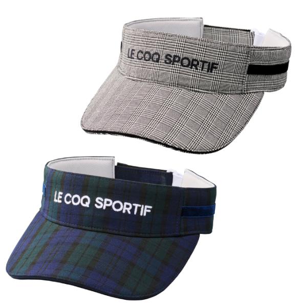 ウェアで使用しているチェック生地を使用した、ウェアとの相性抜群のサンバイザー。サイドにあしらった起毛感のあるベロアテープもポイントです。秋らしいコーディネートにおすすめのアイテムになります。■カラー：BK00 ( ブラック )、NV00 (...