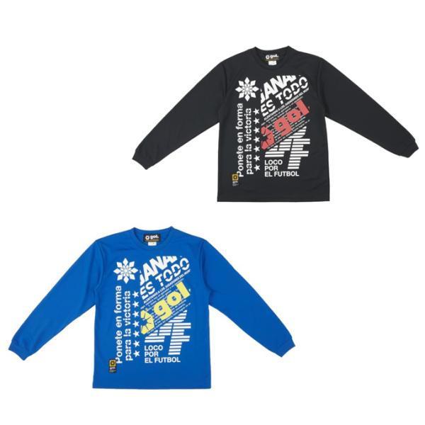 gol.の象徴的なロゴをモノクロで集積表現、ブランドロゴが象徴的なデザイン。「GANAR ES TODO」「全ては勝利のために」とプリント。「Ponete en forma para la victoria」「研ぎ澄ませ、勝利の為に」とプリ...