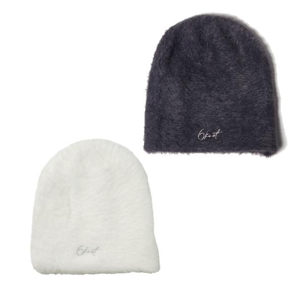 シャギー素材のふわっとした風合いのシングルビーニー■カラー：CHACOAL、WHITE■サイズ：高さ / 25.0cm、頭回り / 約50cm■素材：アクリル 70%、ウール 30%■原産国：中国検索ワード：ニットキャップ ビーニー