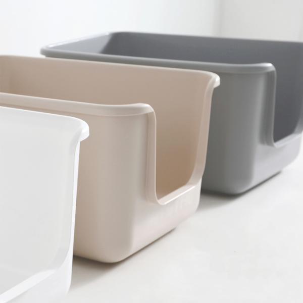 ■カラー：ピンク、ホワイト、グレー、ミント、ベージュ■サイズ：BEAUTY PLUS ( 横/48cm×奥行/70cm×高さ/36cm )■重量：2.32kg■素材：抗菌PP検索ワード：ペット トイレ 犬 猫 おねこさま おいぬさま ONE...