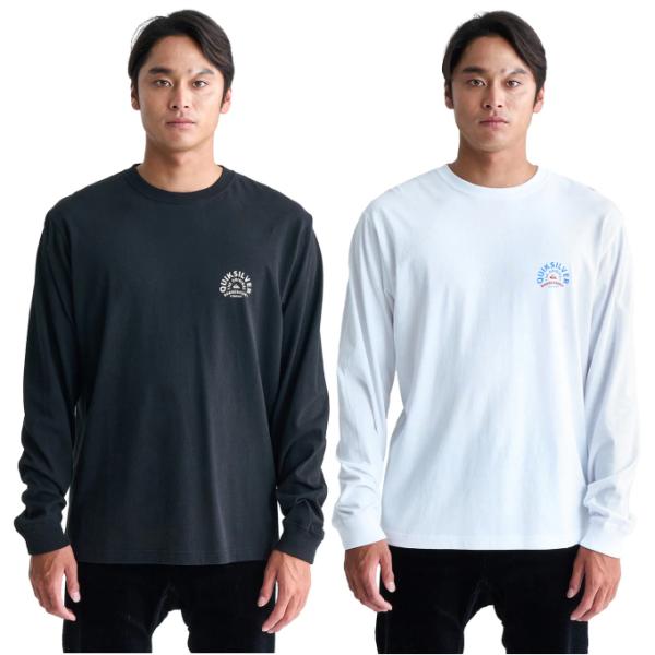 着心地の良い膨らみを持つ空紡糸を使用した、USコットン天竺素材の長袖Tシャツ。左胸と背中に今シーズンを象徴するグラフィックロゴをプリントしました。シルエットは汎用性の高いレギュラーフィット。■カラー：BLK、WHT■サイズ(cm)：M ( ...