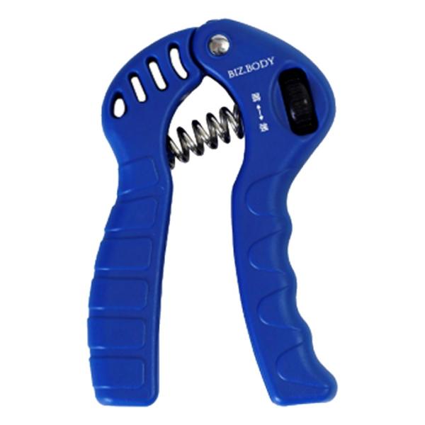 ダイヤルを回すと負荷調節ができるハンドグリップ、約15〜30kgの間で調節ができます■サイズ：幅/9.8、奥行/2.7、高さ/15.4■重量：116g■負荷：約15〜30kg■素材：スチール、PP■原産国：台湾検索ワード：筋トレ器具 トレー...