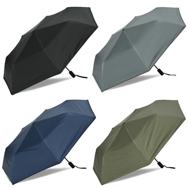 ■カラー：906KH(カーキ)、900BK(ブラック)、910NV(ネイビー)、913GY(グレー)■サイズ：親骨/58cm、全長/59cm、直径/101cm、高さ/30cm、幅/7cm■重量：360g■生地・防水性：ポリエステル100％（...