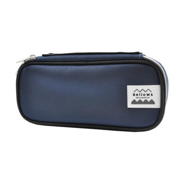 ジャバラ式ホルダーに機能的な仕様を取り入れて、より便利にお使いいただけます■カラー：ネイビー■サイズ：縦/90mm、横/210mm、高さ/60mmジャバラ式ホルダー／約縦180×横285×厚み3mm■素材：ポリエステル検索ワード：バッグ か...