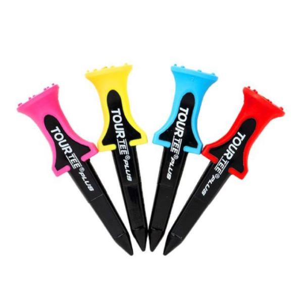 オーストラリア発のブランドで海外でも人気の商品です。55mm x 4本入■カラー：レッド、ピンク、イエロー、ブルーのセット■サイズ：55mm ( カップ径18.5mm )段高24mm■材質：ラバー、ポリカーボネイト■特徴：・飛距離アップとよ...