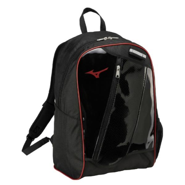 小中学年に最適サイズのバックパック。■カラー：96 ( ブラック × レッド )■サイズ(実寸サイズ)：L / 30cm × W / 19cm × H / 43cm※製品によって仕上りサイズに多少の誤差がありますのでご了承下さいませ■重量：...