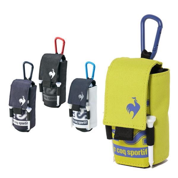 本体を握り込んで下からボールを取り出す仕様のボールホルダー。素早く簡単にボールを取り出せることでストレスフリー。ティー2本付属。■カラー：BK00 ( ブラック )、NV00 ( ネイビー )、WHNV ( ホワイト×ネイビー )、LM00...