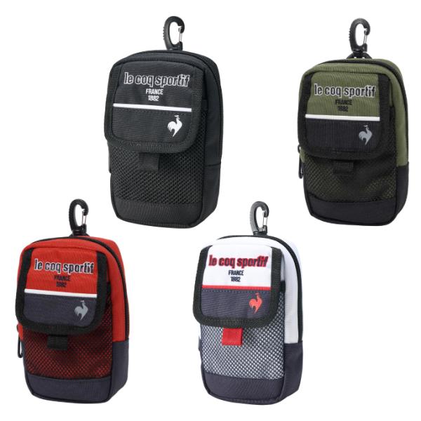 様々な小物を収納できる万能アクセサリーホルダー。スマートフォンや小型携帯用GPS、電子たばこをはじめとする身の回りアイテムや、ゴルフ用品（ボール、ティーなど）がほどよく収まる絶妙なサイズ感。フックでベルトループやバッグなどに引っ掛けたり、背...