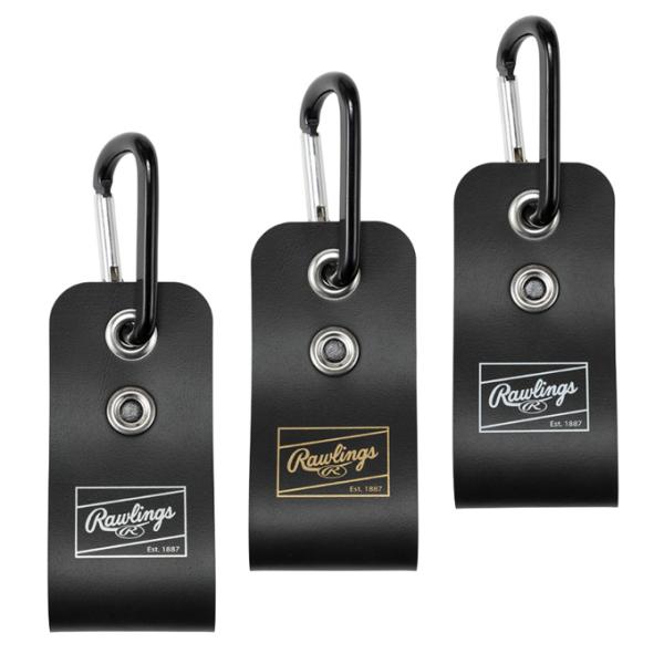 特殊タッチホック式のグラブホルダー■カラー：B/GO、B/SIL、B/W■サイズ：237×60mm ( ベルト部 )※製品によって仕上りサイズに多少の誤差がありますのでご了承下さい。■素材：人工皮革＋アルミカラビナ■特長：・型くずれ防止ワイ...