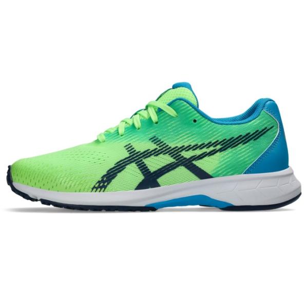 ■カラー：LTGRN/NVBL■サイズ：21.0〜24.5cm■重量：約169g※サイズ22.5cmの場合■素材：合成繊維/人工皮革/合成樹脂/ゴム底 ■原産国：ベトナム■特徴：・成長段階にあるお子様のかかとをしっかり固定し支える樹脂製ヒー...