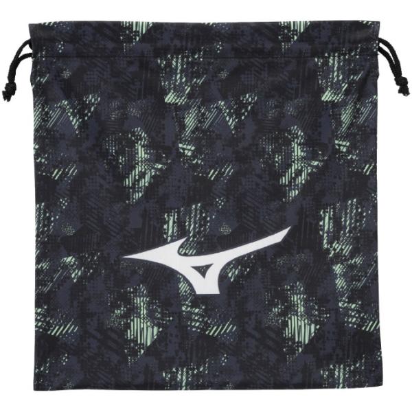 グラブ、スパイク、手袋などを収納できる柄入りマルチ袋。■カラー：09ブラック■サイズ：縦38cm×横35cm■組成：ポリエステル100%検索ワード：バック かばん 鞄 ジムサック フィットネスバッグ ランドリーバッグ シューズバッグ　巾着 ...