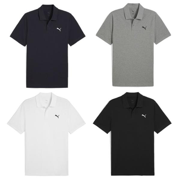 ESSENTIALSコレクションより、コットン素材を使用したピケポロシャツです。高見えするピケ素材を使用し、リブ編みの襟と袖口、左胸にはPUMAのキャットロゴを配しました。スポーツスタイルをよりスマートに見せることが出来ます。■カラー：01...