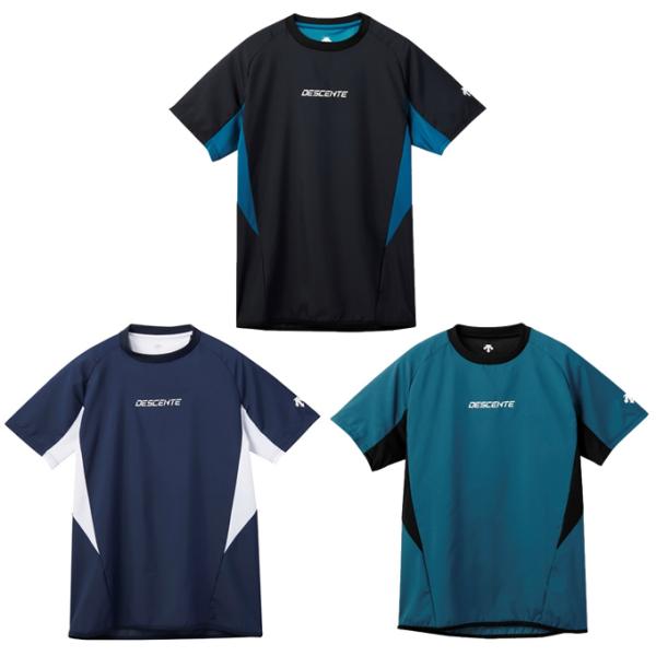 身頃や袖部分には防風タフタを使用しながら、発汗量の多い脇・首裏部分にはメッシュ素材を配置したハイブリットピステです。■カラー：BK00(ブラック)、GR00(グリーン)、NV00(ネイビー)■サイズ：S、M、L、O■素材：ポリエステル100...