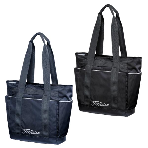 ゴルフ場のロッカーに対応できるサイズで、普段使いも可能なカジュアルなトートバッグ。タブレットなどの収納もできるパッド付ポケットを内蔵しています。■カラー：BK、NV■サイズ：W36×D18×H40cm※製品によって仕上りサイズに多少の誤差が...
