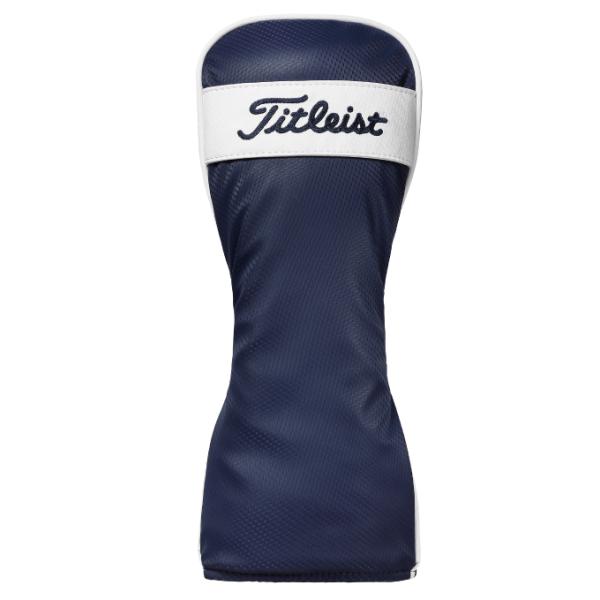 クラシックなデザインに機能を持たせたコレクション。ロゴ部分がストラップになっているため、手を入れて簡単に取り外し可能。■カラー：NV/WH■サイズ：ドライバー用 460CC対応■素材：PUレザー■原産国：ベトナム検索ワード：ゴルフ ウッド用