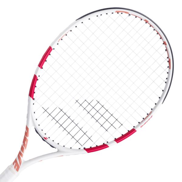 楽に飛ばせる。中級ジュニア向け23インチモデル■カラー：WHUNIQ■サイズ:( 0000 )フェイス面積 / 98inchフレーム厚さ / 19.0-20.0全長 / 23.0inch■重量：215g■バランスポイント：285mm■ストリ...