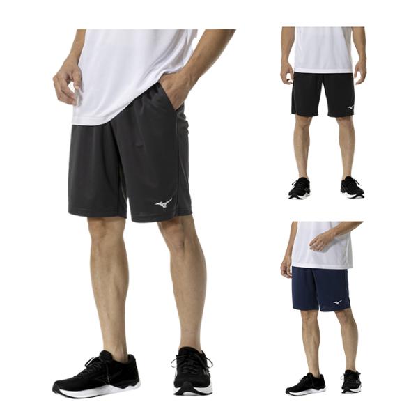 程良い厚みのニットパンツ。膝上丈で、何にでも使いやすい。吸汗速乾機能付き。■カラー：07( チャコールグレー×シルバー )、09( ブラック×シルバー )、14( ドレスネイビー×シルバー )■サイズ：S、M、L、XL、2XL■素材：ポリエ...