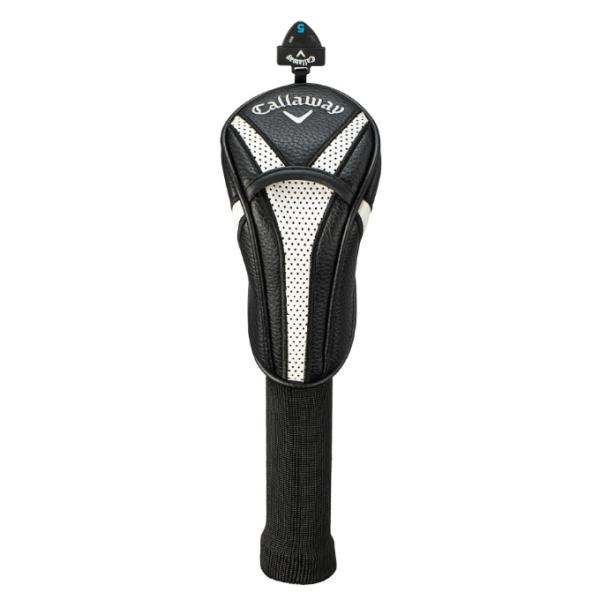 ゴルフバッグに合わせやすいシンプルなデザインのヘッドカバー。指をひっかけて取り外しできるフィンガーポケット仕様。シャフトへの傷を軽減するソックスタイプ。■カラー：BK ( ブラック )■サイズ：番手3、4、5、6、7に対応※一部収納不可もあ...