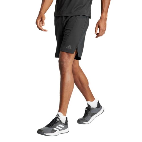 ■カラー：BK(IK9723/black)■サイズ：S9、M9、L9、XL9、2XL9■素材：ポリエステル87% / ポリウレタン13%（プレーンウィーブ）■着用感：レギュラーフィット■特徴：レギュラーフィットドローコード付きの伸縮性ウエス...