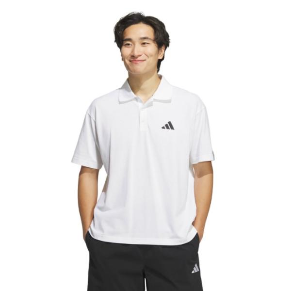 ゆったりしたシルエットの、コットン混紡ニットポロシャツ。快適な着心地とクラシックなスタイルを一つにした、アディダス ポロシャツ。ソフトで通気性に優れたピケ生地を使用し、動きやすいゆったりしたシルエットに仕上げている。胸にあしらった小さなロゴ...