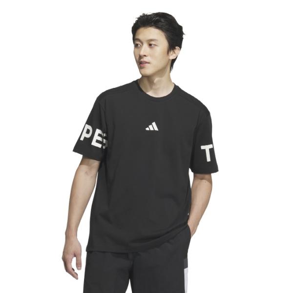 限界に挑む人、変革をもたらす人にエネルギーを注ぐようなTシャツが登場。カジュアルなルーズフィットスタイルの快適な着心地で、自由な表現を後押ししてくれる。大胆に配したアディダスのグラフィックが、堂々としたアティチュードを感じさせる。■カラー：...