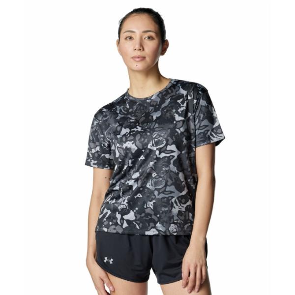 ■カラー：001(Black)■サイズ(cm)：SM ( 身幅/46.5、着(身)丈/57、肩幅/43、袖丈/18 )MD ( 身幅/48.5、着(身)丈/59、肩幅/45、袖丈/18 )LG ( 身幅/50、着(身)丈/61.5、肩幅/4...