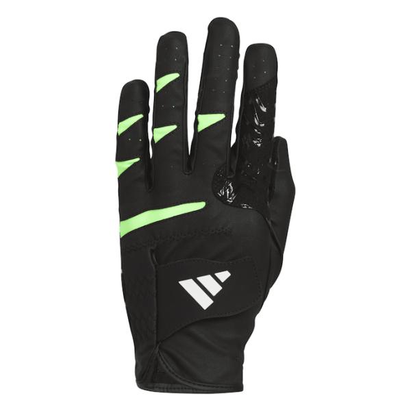 クラブをしっかり握ることで力強いスイングを生む、シングルグローブ。ゴルフコースで優位に立ちたいなら、このアディダス ゴルフグローブを持参しよう。飛距離を伸ばすパワフルなスイングを可能にする、クラブのグリップ力を高めるグローブ。■カラー：WH...