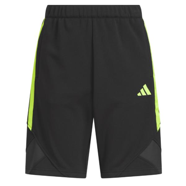 ■カラー：BK ( JM4585 ブラック/カーボン/ソーラースライム )■サイズ：120、130、140、150、160■素材：ポリエステル100%■特長：・リサイクル素材で作られたスポーティーなショーツ。・レギュラーフィット・伸縮ウエス...