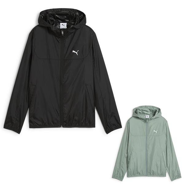 大胆なプーマキャットロゴのラバープリントが特徴のウィンドブレーカー。小物や必需品を収納できるリバースウェルトポケット、心地よいフード、伸縮性のある袖口と裾を備えています。撥水加工を施しており、急な悪天候にも対応します。快適でありながらスタイ...